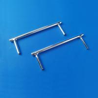 China Custom Silver Plated Quartz Glass Tube High Purity for sale