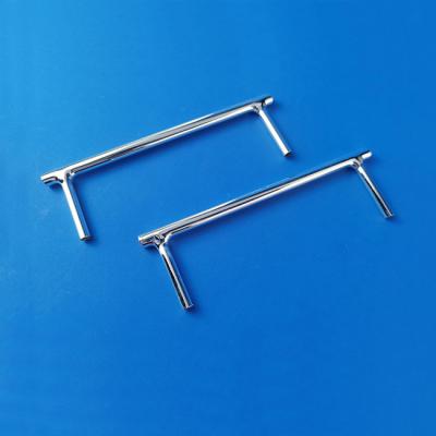 China Custom Silver Plated Quartz Glass Tube High Purity for sale