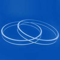 China 300mm Diameter Fused Silica Quartz Ring Large Size Transparent for sale