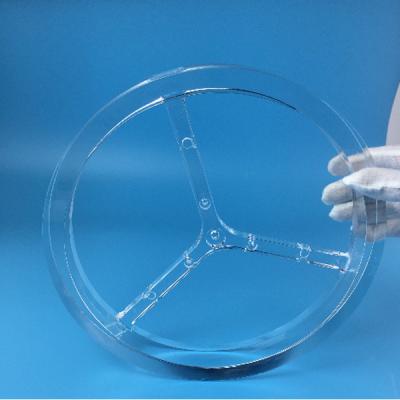 China Custom High Precision Cnc Machined Quartz Structural Component for sale
