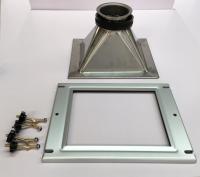 China Stainless Steel Pm10 High Volume Air Sampler Bending PM10 Filter Holder for sale