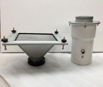 China Metal Spinning Dust Sampler Equipment Metal Air Sampler Housing for sale
