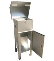 China Outdoor High Volume Air Sampler Tsp Cabinet Grinded Surface Treatment for sale