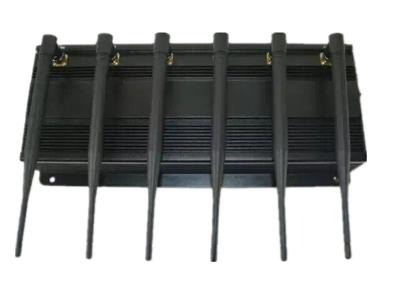 China 6 to 8 Antennas Cell Phone Jamming Device With 12V Input For longer Jamming Range for sale