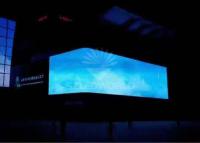 China Outdoor Building Corner Advertising LED Screen SMD3535 P10 960x960mm for sale