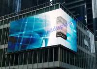 China Naked Eye 3D Led Video Advertising Screen 90 Degree Corner Synchronous System for sale