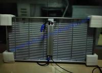 China Full Color HD Advertising Ultra Thin Glass Led Wall 1920Hz With 32768 Dot/M2 Density for sale