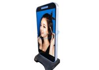 China Aluminum Floor Standing LCD Advertising Display For Super Market for sale