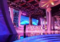 China P5.68 Long Lifespan LED Curtain Display Low Power Consumption IP43 for sale