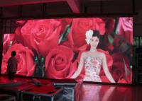 China High Transmitting Curtain Led Display Big , LED Mesh Screen 640 X 640 Cabinet for sale