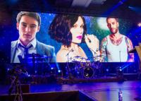 China Multi Functional LED Curtain Display OEM / ODM Available 120 Degree View Angle for sale
