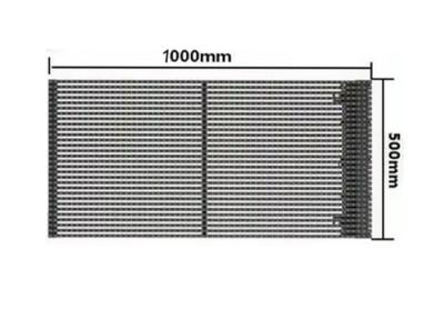 China Large Led Screen Curtain , Led Panel Screen Evironment Protection for sale