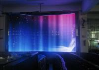 China Large Led Screen Curtain , Led Panel Screen Evironment Protection for sale