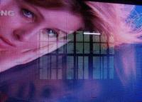 China Large Led Screen Curtain , Led Panel Screen Evironment Protection for sale