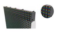 China High Drafty Led Curtain Wall , Front Service LED Display For Commercial for sale