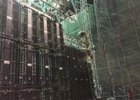 China IP65 Waterproof LED Curtain Display Permanent Installation 110~220 V for sale