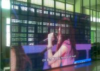 China Flexible Led Curtain Display 500 X 500 Cabinet for sale