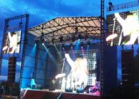 China Flexible Led Curtain Display 500 X 500 Cabinet for sale