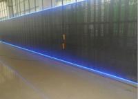 China Low Power Consumption LED Curtain Display Aluminum Cabinet Material for sale