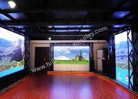 China Convenient Led Stage Curtain , Tri Color Led Display Rental 40000dots/Sq.M for sale