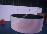 China P3.91 Flexible Indoor Rental Arc Led Display , Round Led Screen Various Size for sale