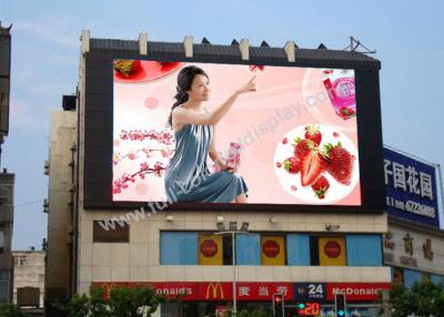 China Dustproof Outdoor Fixed LED Display P8 Nova / Linsn Control System for sale