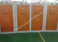 China Wall Mounted Energy Saving Led Display P12 For Public Space Aluminum Cabinet for sale