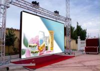 China P10 / P5 / P8 Outdoor Advertising Led Display Screen Multiple Design for sale