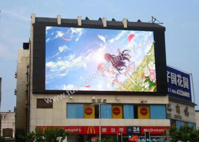 China permanent P16 outdoor full color led display with customized aluminum cabinet for sale