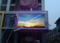 China permanent P16 outdoor full color led display with customized aluminum cabinet for sale