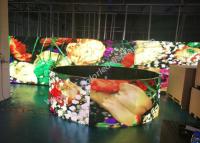 China Easy Install Sports Led Display Screen , Flexible Led Display Panels 12kgs for sale