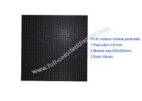 China P3.91 outdoor Full Color LED Display Moudle smd2727 lamp >5500cd/sq.m 1/16 scan for sale