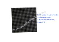 China P4.81 High Contrast Full Color LED Display Module For Advertising for sale