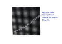 China SMD3528 Full Color LED Display Module 1/8 Scan Good Heat Dissipation for sale