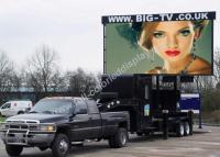 China SMD3535 Black Mobile Led Screen Hire , Vehicle Led Display Long Lifespan for sale