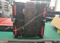 China Front service ARC LED display  board angle adjust -15 to +15  P3.91 indoor rental curved screen for sale