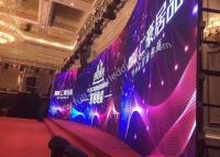 China Front service ARC LED display  board angle adjust -15 to +15  P3.91 indoor rental curved screen for sale