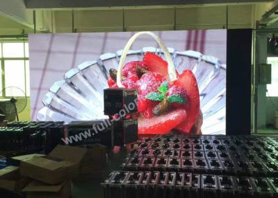 China Die Casting 500x500 Outdoor Led Video Wall , High Brightness Curved Led Display for sale