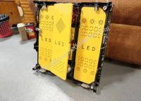 China Ultra Thin Hanging / Fixed P4 Indoor Led Display Rental 512 X512 Orange Cabinets for sale