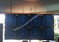 China Thin Cabinet Hanging P4 indoor rental led display screen Nova / Linsn Control system for sale