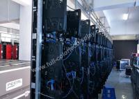 China Black body SMD3528 6mm led display screen rentals with 576x576 mm cabinet for sale