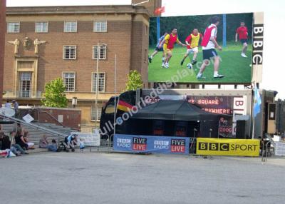 China 16 : 9 SMD2727 P4.81 Outdoor Rental LED Display With Aluminum Cabinet 1/13 Scan for sale