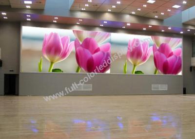 China SMD3528 P8 Indoor Full Color LED Display With 640x640mm Iron Cabinet Meanwell Power for sale