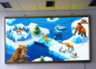 China Energy saving SMD2121 black lamp Indoor Fixed LED Display , big led screen CE RoHS for sale