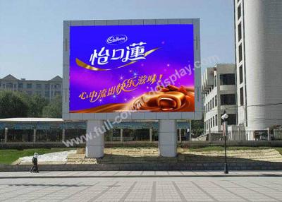 China P3.91 P4.81  P5 P6 P8 P10 Tri color Outdoor Fixed LED Display Anti UV Plastic for sale