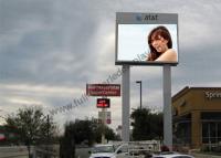 China DIP 1R1G1B 6mm Outdoor Fixed LED Display 7000 cd/m2 bightness NovaStudio software for sale