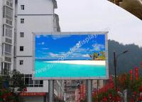 China 1R1G1B Outdoor Fixed LED Display Panel MBI5124 IC 960X960MM Iron Cabinet for sale