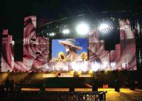 China P3 Tri - Color Indoor Rental Led Display , Thin Cabinet Led Stage Screen Rental for sale