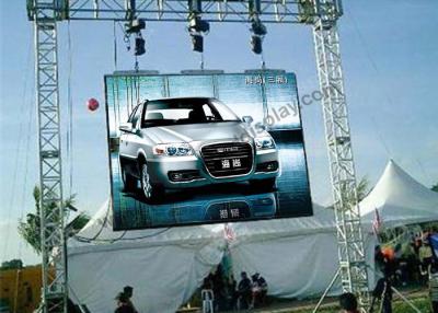 China 1/4 Scan Outdoor Full Color Led Display P6 , Ip65 Waterproof Led Advertisement Board for sale