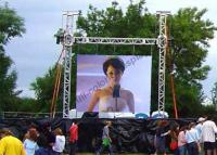 China Great Waterproof Super Slim Outdoor Led Screen Rental With 512x512 Die Caste Cabinet for sale